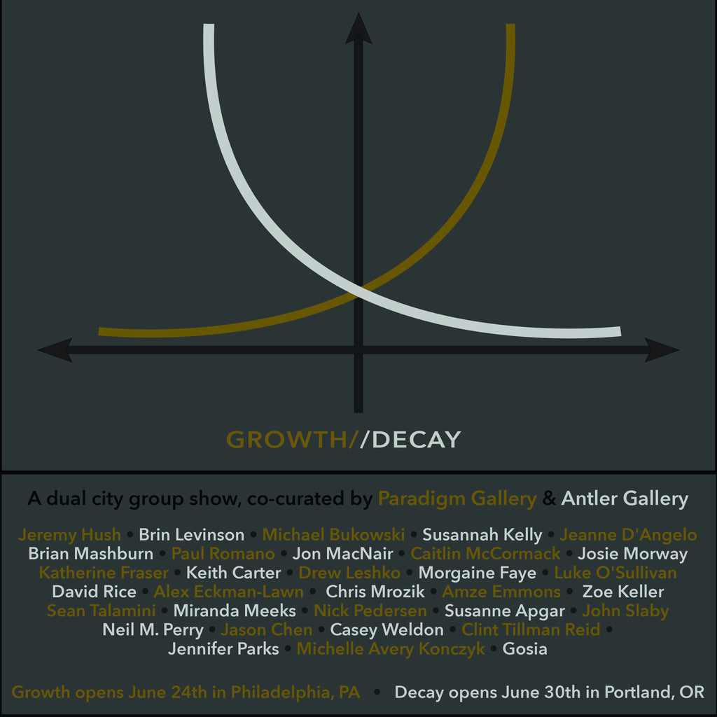 Growth//Decay: A Dual City Group Show – Paradigm Gallery + Studio