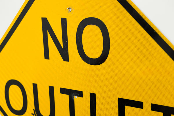 Cornbread Philly No Outlet Sign – Paradigm Gallery + Studio