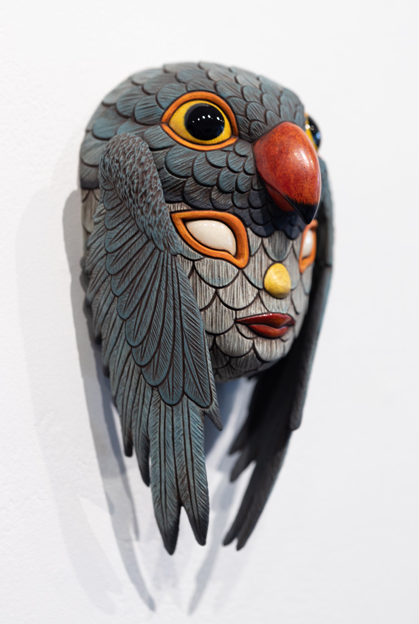 Blend in Mask: Indian Ringneck – Paradigm Gallery + Studio