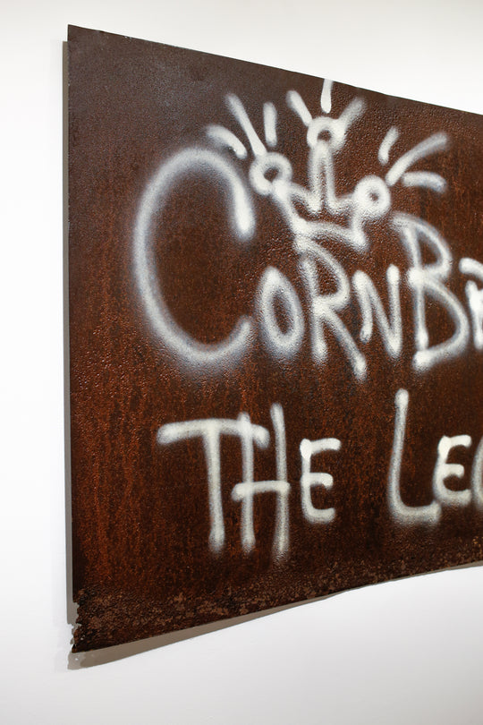 Cornbread The Legend on Metal – Paradigm Gallery + Studio