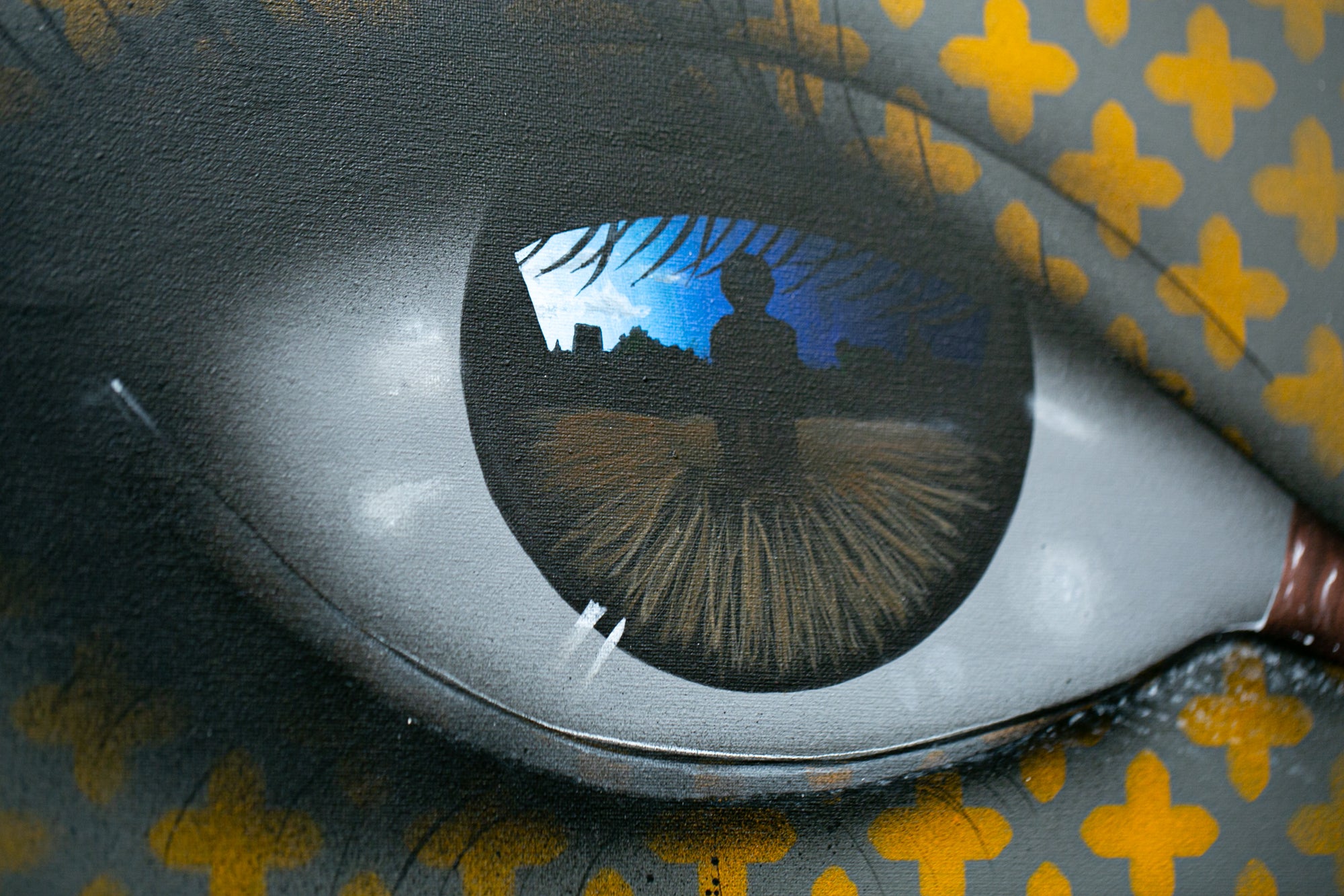 Digital Fields (Orange) – Paradigm Gallery + Studio