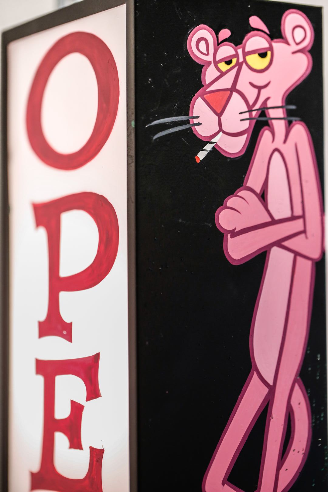 Pink Panther (sign) – Paradigm Gallery + Studio